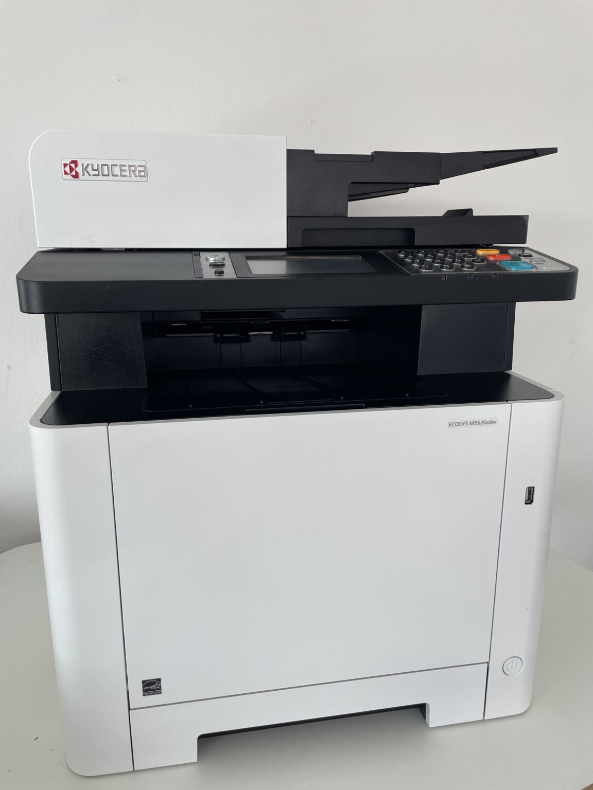Kyocera Ecosys M5526CDW WLAN Farblaserdrucker DUAL-Scanner Kopierer Fax ...